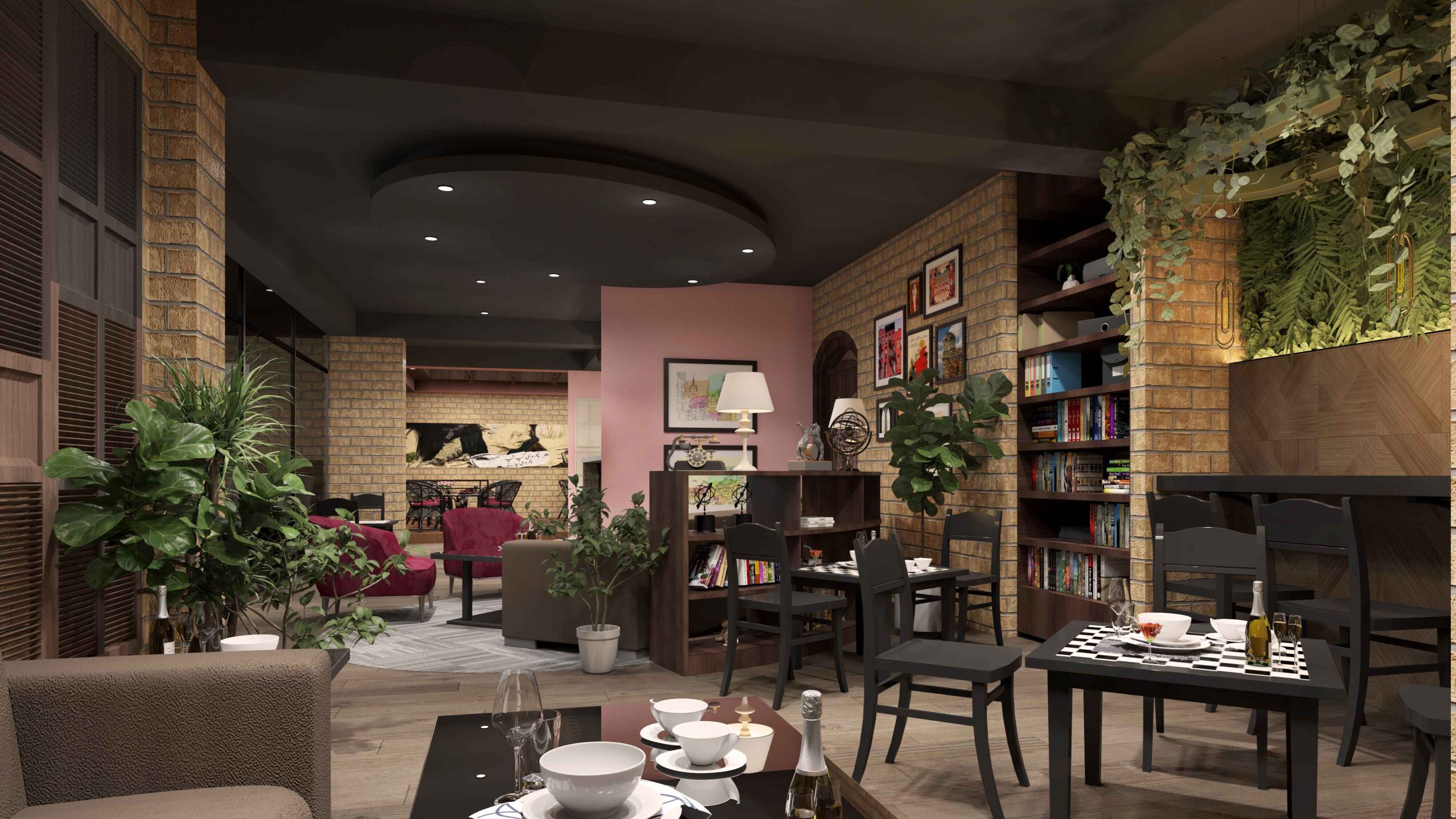 Chaaye Khana Bahria Enclave – Café Architecture & Interior Design by Le ...