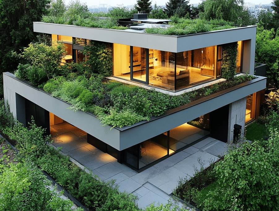Modern Sustainable Green Architecture: Smart Eco-Friendly Design for ...